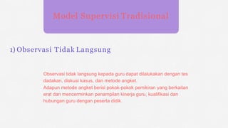 powerpoin Model supervisi pendidikan | PPTX