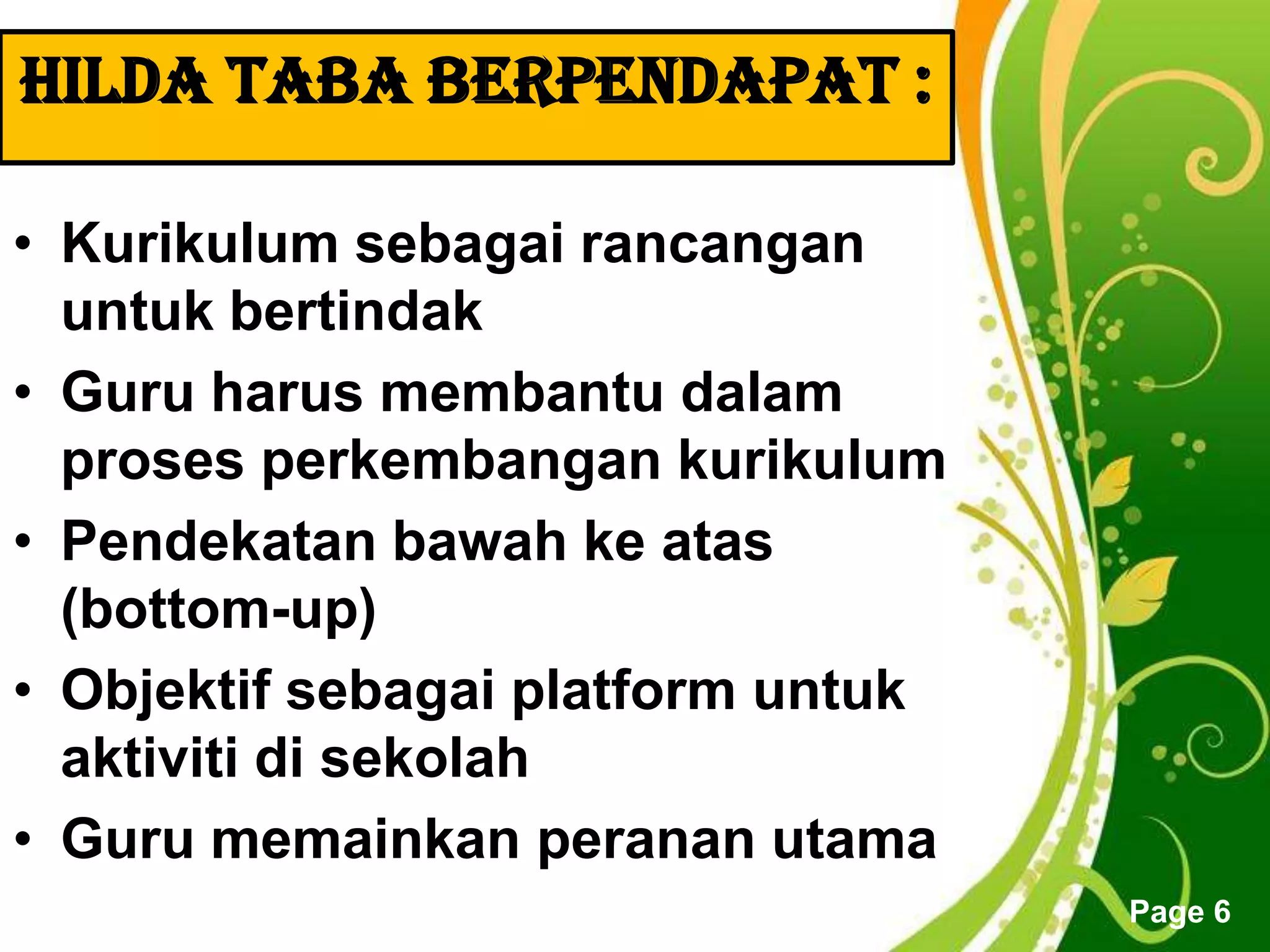 Model taba | PPTX