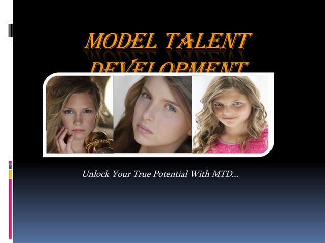 Model Talent Development PPT | PPT
