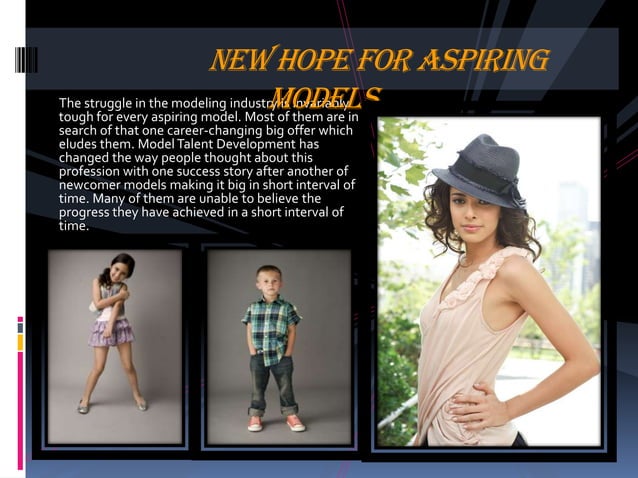 Model Talent Development PPT | PPT