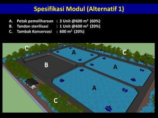 Model tambak ecoshrimp busmetik | PDF