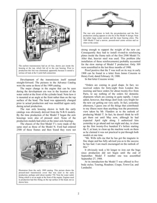 Model t and its beginnings | PDF