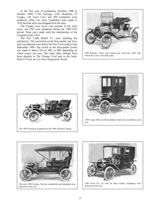 Model t and its beginnings | PDF