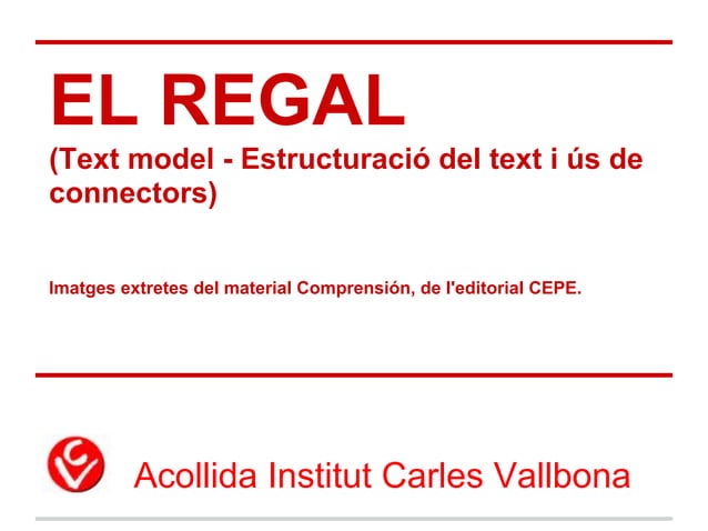 Model text connectors_el_regal | PPT