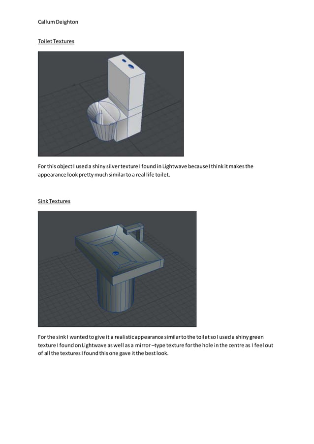 Model Textures | PDF