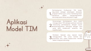 MODEL TIM (Technology Integration Matrix) | PDF