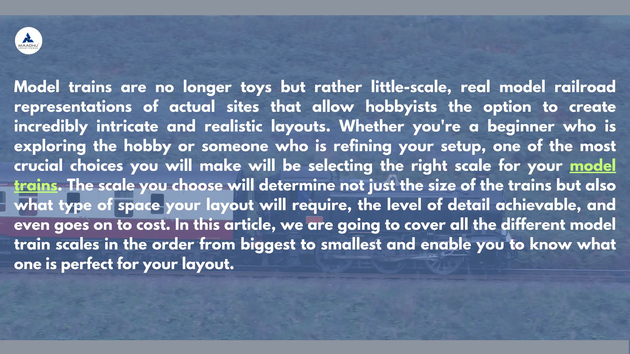Model Train Scales Explained Finding the Right Size for Your Layout.pdf ...