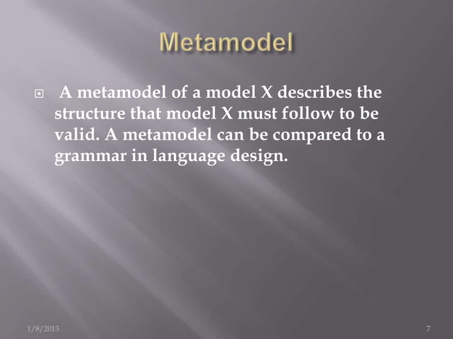 Model Transformation Ppt