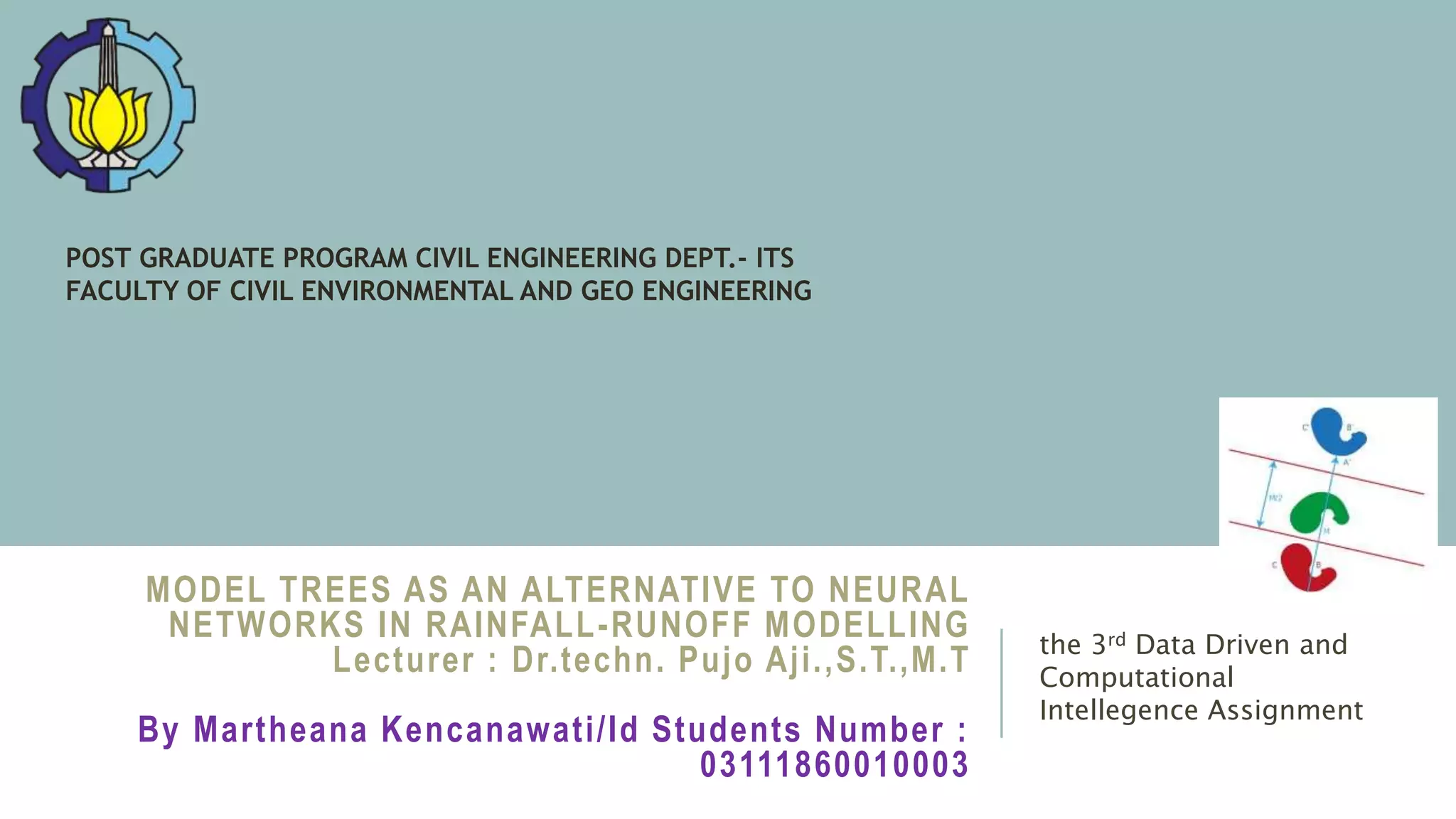 Model trees as an alternative to neural networks | PPTX