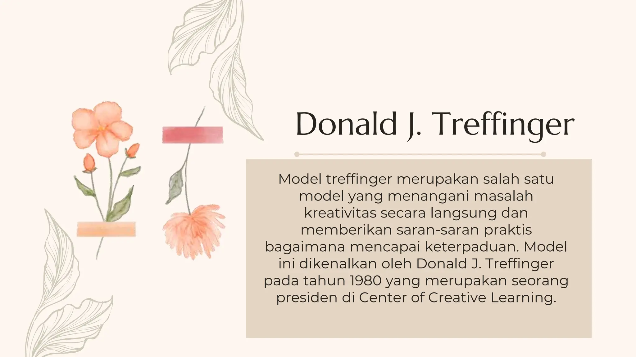 Model Treffinger.pembelajaran di sekolah dasarpptx | PPT