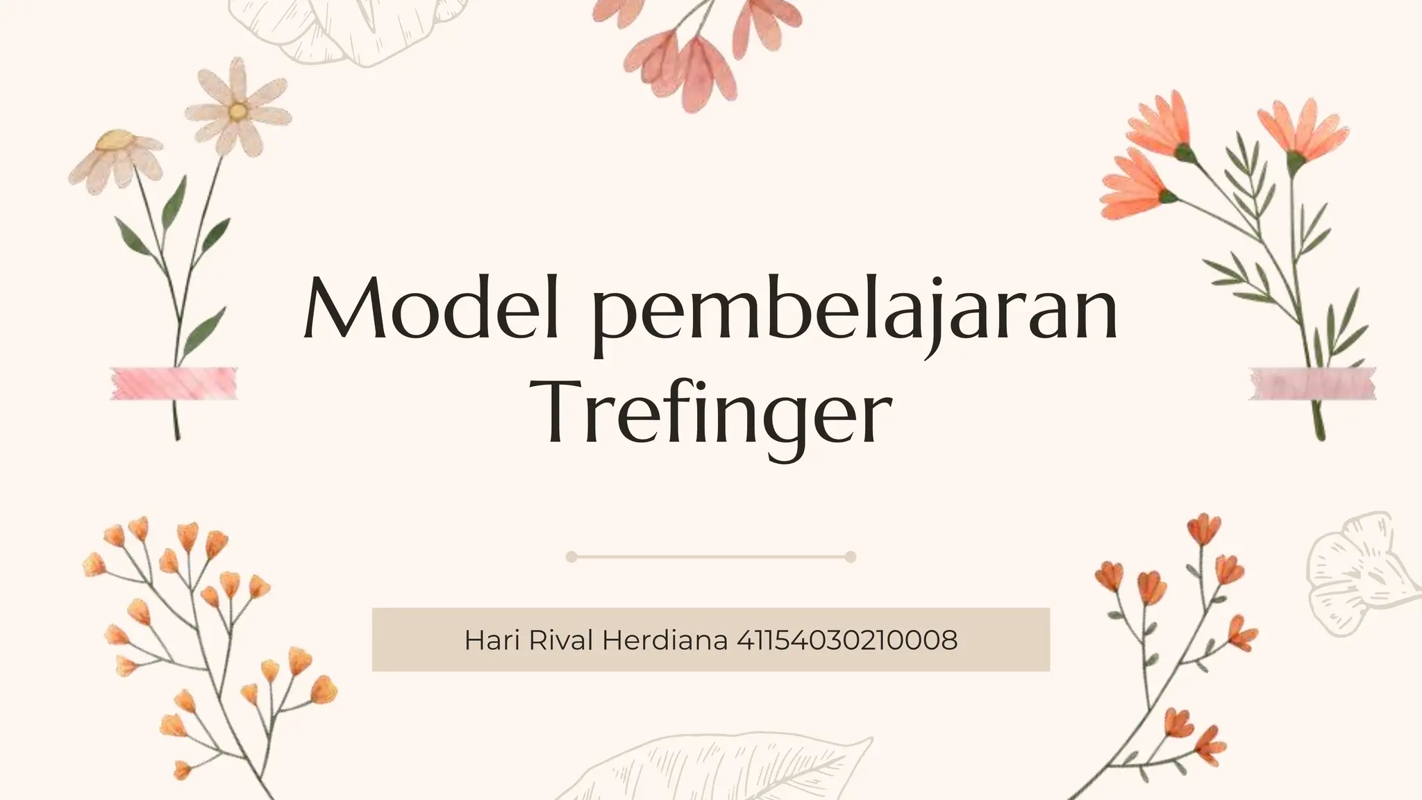 Model Treffinger.pembelajaran di sekolah dasarpptx | PPT