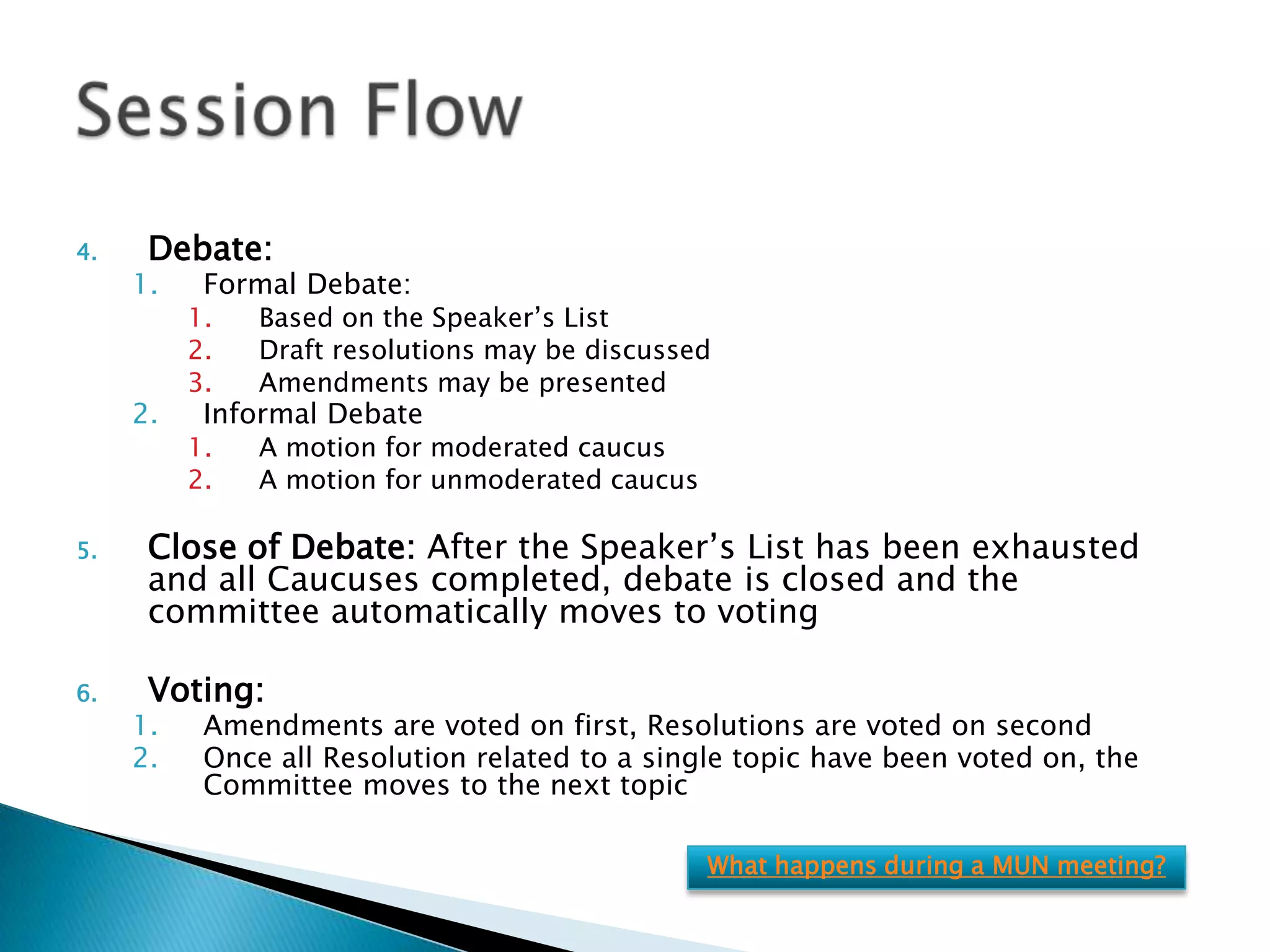 Intro to Model United Nations | PPTX