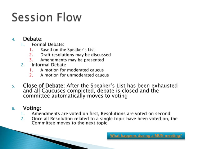 Intro to Model United Nations | PPTX