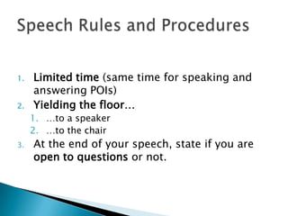 Intro to Model United Nations | PPTX