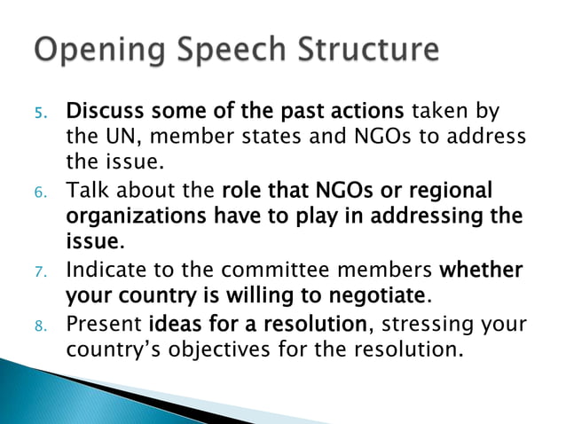 Intro to Model United Nations | PPTX