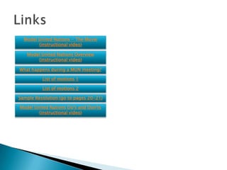 Intro to Model United Nations | PPTX