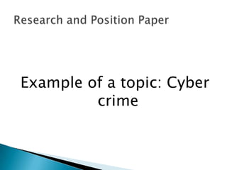 Intro to Model United Nations | PPTX