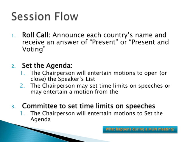 Intro to Model United Nations | PPTX