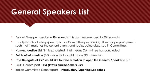 Model United Nations – Rules of Procedure.pptx