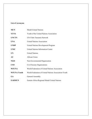 Model un report 2012 first draft | PDF