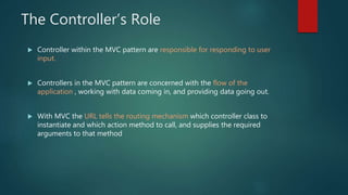 Model view controller (mvc) | PPT