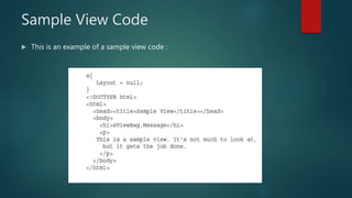 Model view controller (mvc) | PPT