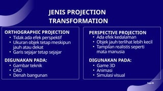 MODELVIEW TRANSFORMATION PROJECT TRANSFORMATION.pptx
