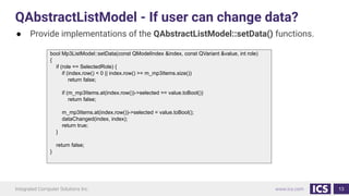 In-Depth Model/View with QML | PDF