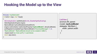 In-Depth Model/View with QML | PDF
