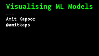 Model Visualisation | PPT