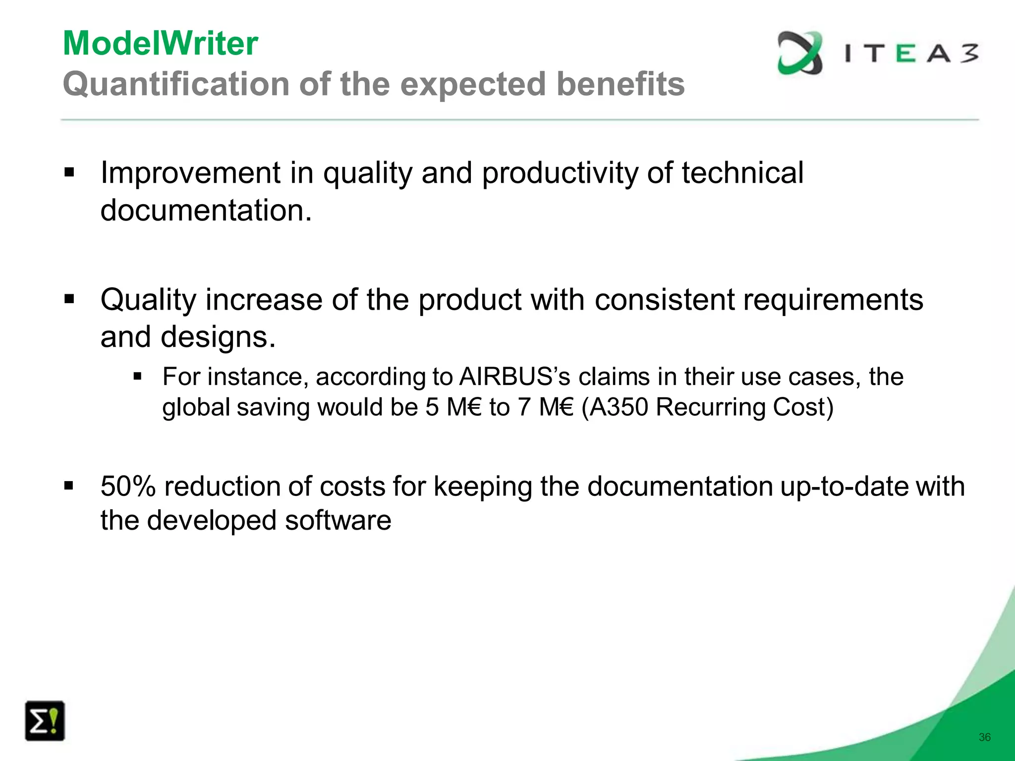 ModelWriter Presentation International 01-07-2015 | PPT