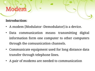 Modem Presentation in Engineering subject.ppt