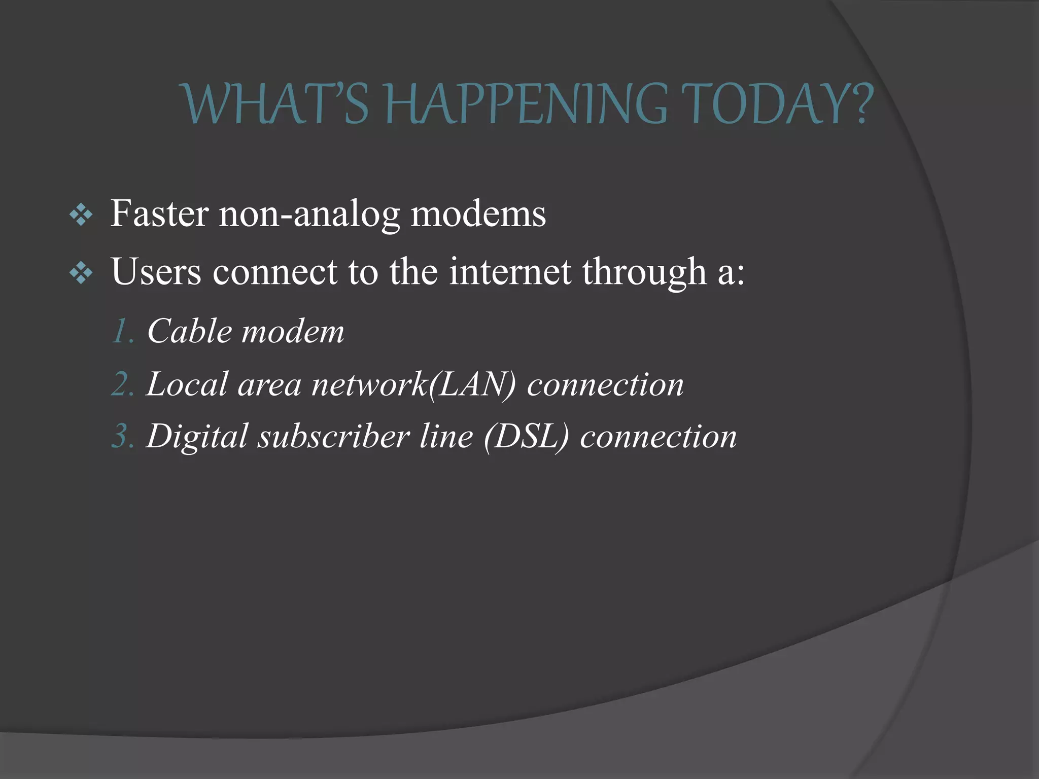 Modem | A Quick Preview | PPTX | Computer Networking | Computing
