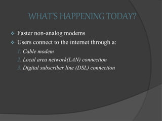 Modem | A Quick Preview | PPTX | Computer Networking | Computing