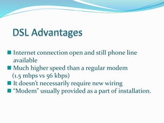 Introduction to modem | PPTX