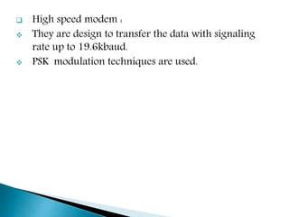 Overview of Modem | PPTX