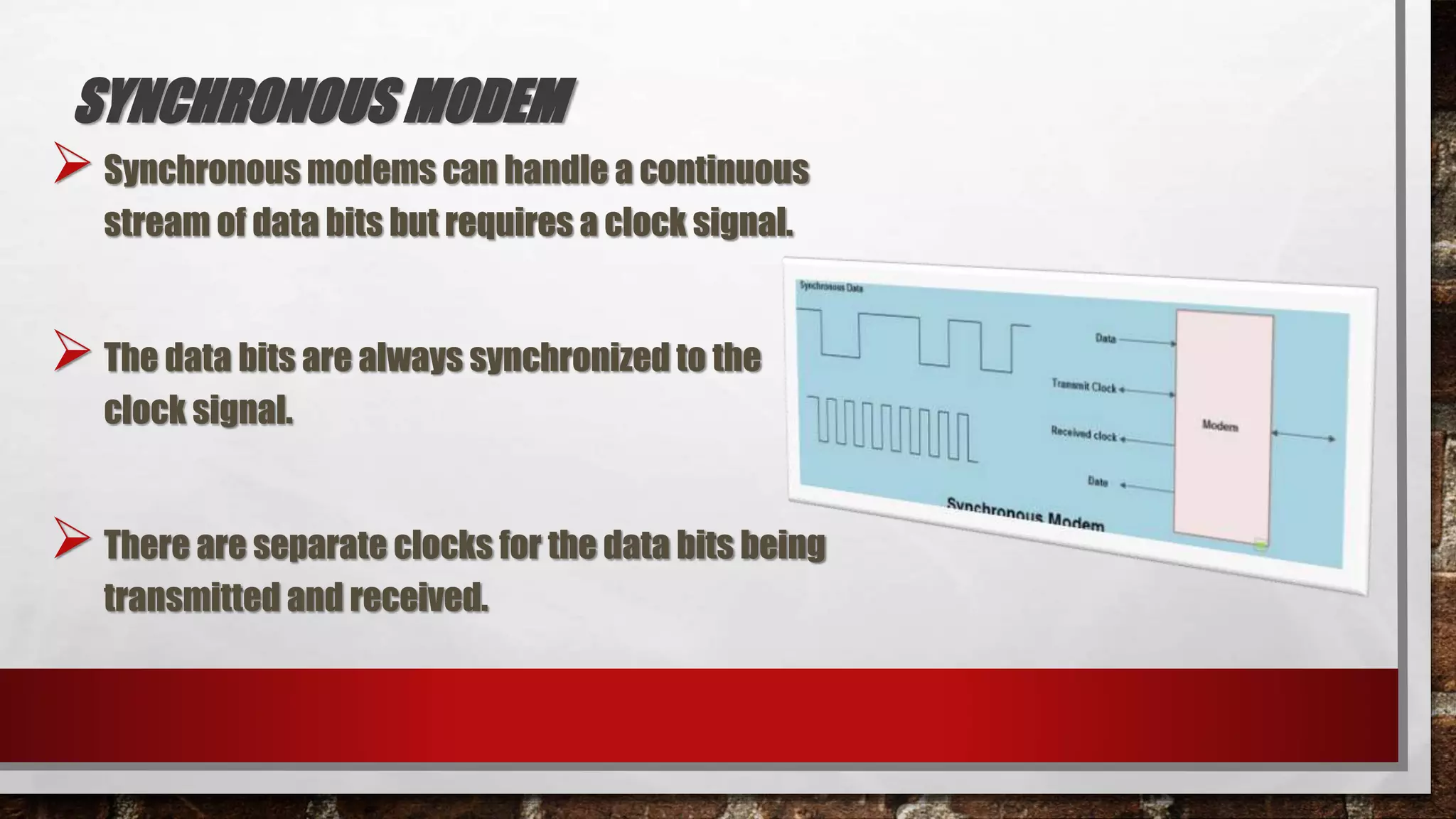 Different Types of Modem | PPTX