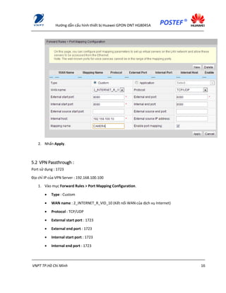 Modem Huawei HG8045A | PDF