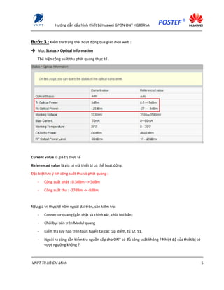Modem Huawei HG8045A | PDF