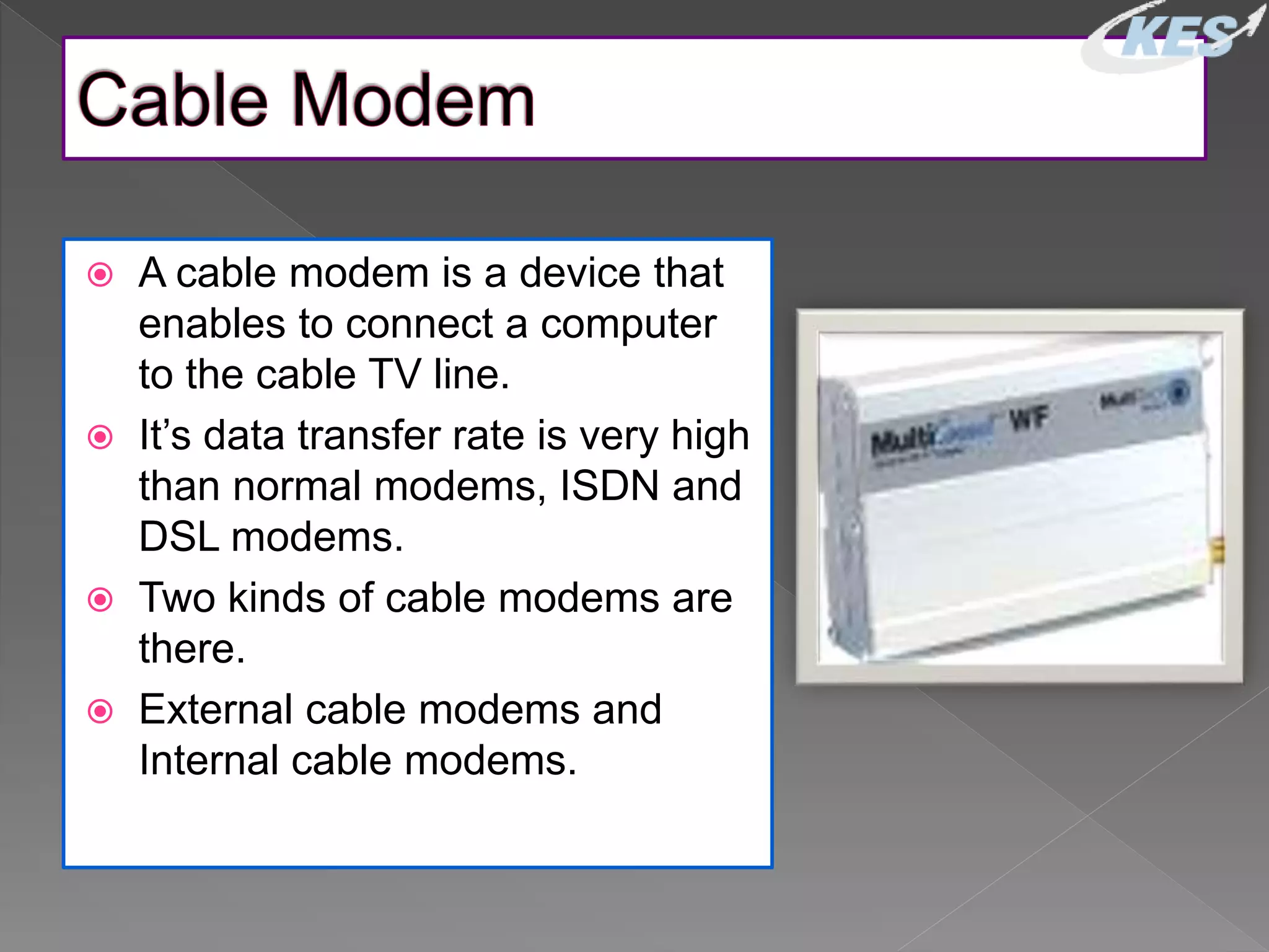 Modems | PPTX