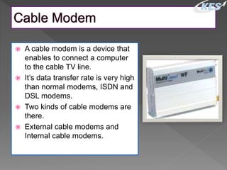 Modems | PPTX