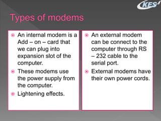 Modems | PPTX