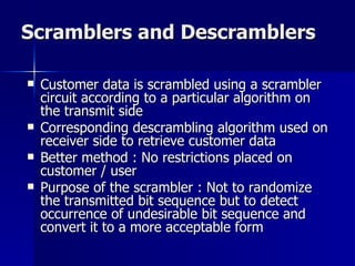Modem synchronization and control | PPT