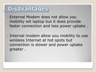Modem technology | PPTX