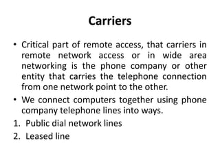 Modem technology | PPTX