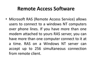 Modem technology | PPTX