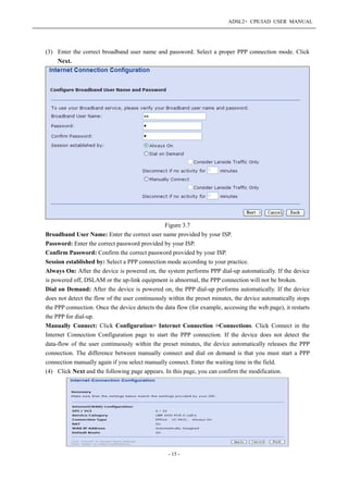 Modem user manual | PDF