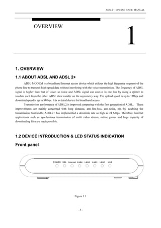 Modem user manual | PDF