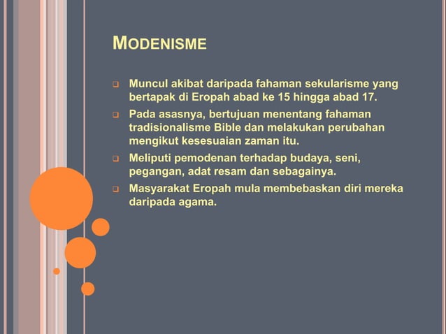 Modenisme | PPTX