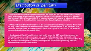 Mode of action of penicillin | PPTX
